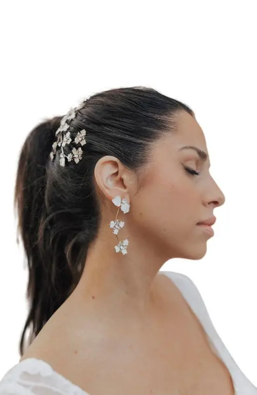 UNTAMED PETALS Cove Crystal Statement Earrings