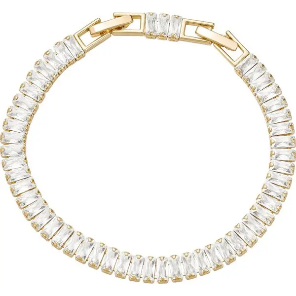UNTAMED PETALS Polly Tennis Bracelet - Gold