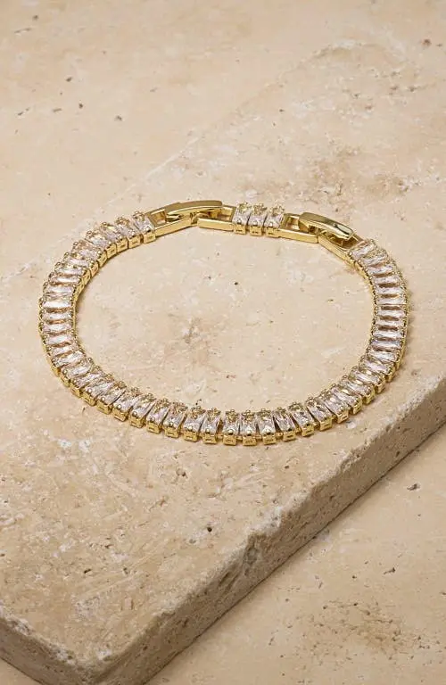 UNTAMED PETALS Polly Tennis Bracelet - Gold