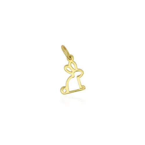 THE LOVERY FINE JEWELRY Mini Gold Bunny Charm - Yellow Gold