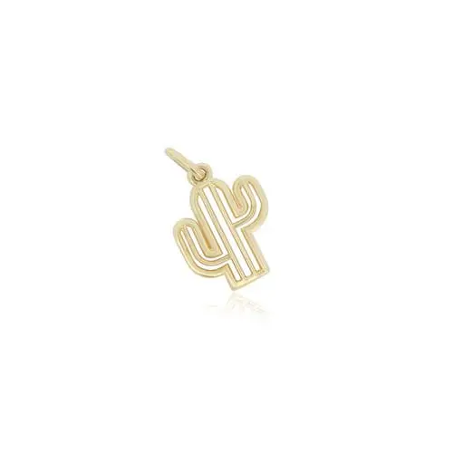 THE LOVERY FINE JEWELRY Gold Cactus Charm - Yellow Gold