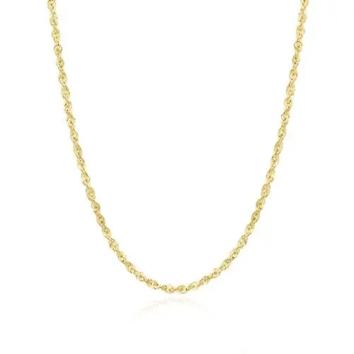 THE LOVERY FINE JEWELRY 14k Rope Chain Necklace - Yellow Gold