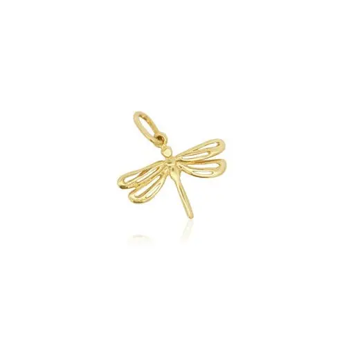 THE LOVERY FINE JEWELRY Dragonfly Charm - Yellow Gold