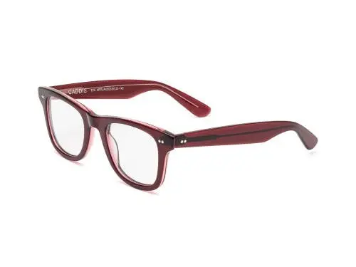 CADDIS Porgy Backstage Full Rim Reading Glasses - Gloss Black