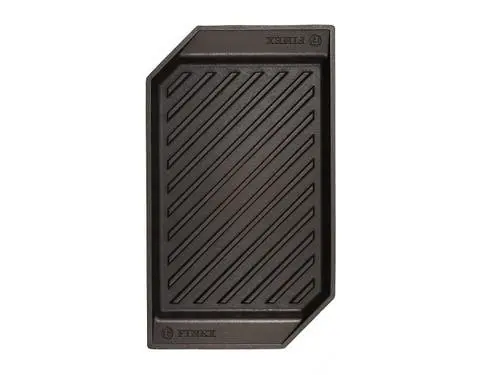 FINEX 15" Cast Iron Lean Grill Pan - Black