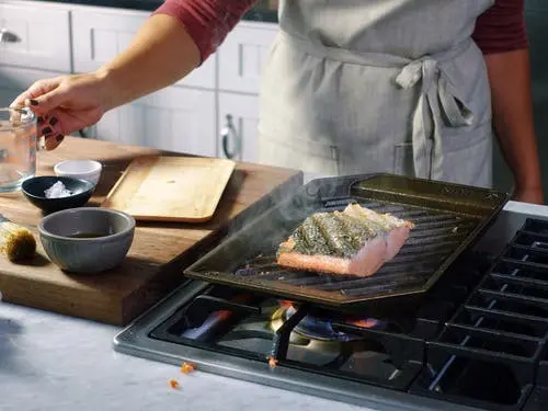 FINEX 15" Cast Iron Lean Grill Pan