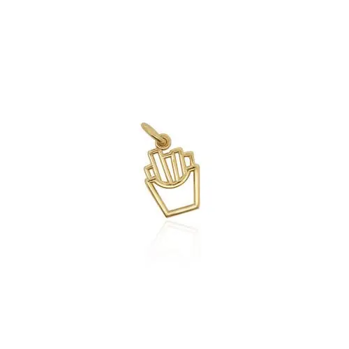 THE LOVERY FINE JEWELRY French Fries Charm - Yellow Gold