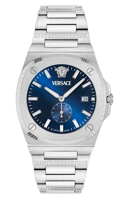 Versace Tolomeo Bracelet Watch - Stainless Steel