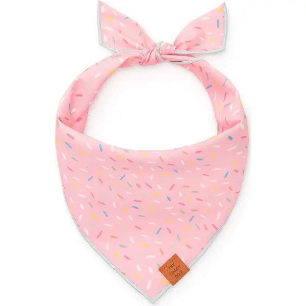 THE FOGGY DOG Sprinkles Dog Bandana - Pink