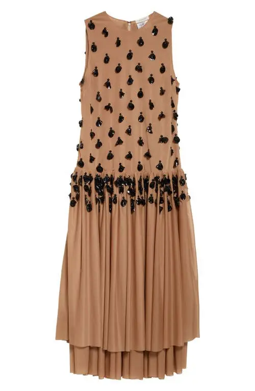 DIOTIMA Embellished Drop-waist Cocktail Dress
