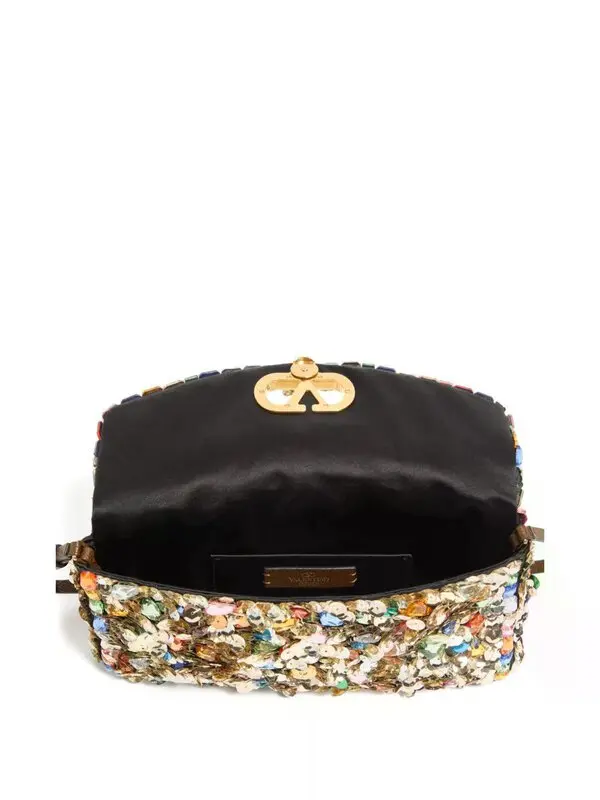 Valentino Garavani Devain Sequin Shoulder Bag