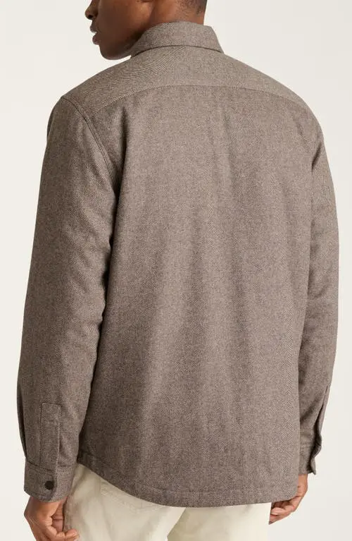 Bonobos Brushed Wool Blend Twill Shacket