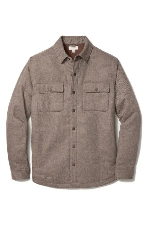 Bonobos Brushed Wool Blend Twill Shacket