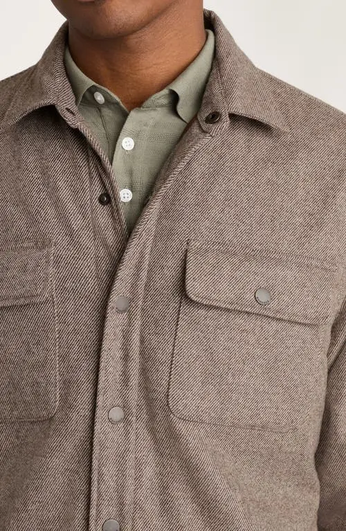 Bonobos Brushed Wool Blend Twill Shacket