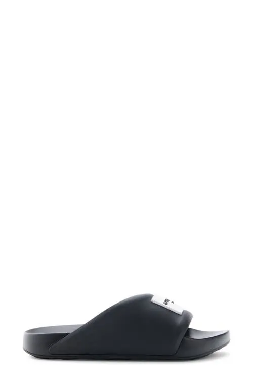 Givenchy Label Slide Sandal - Black