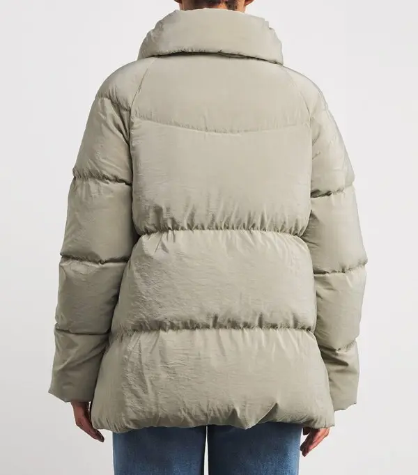 Varley Valencia Down Puffer Jacket - Grey