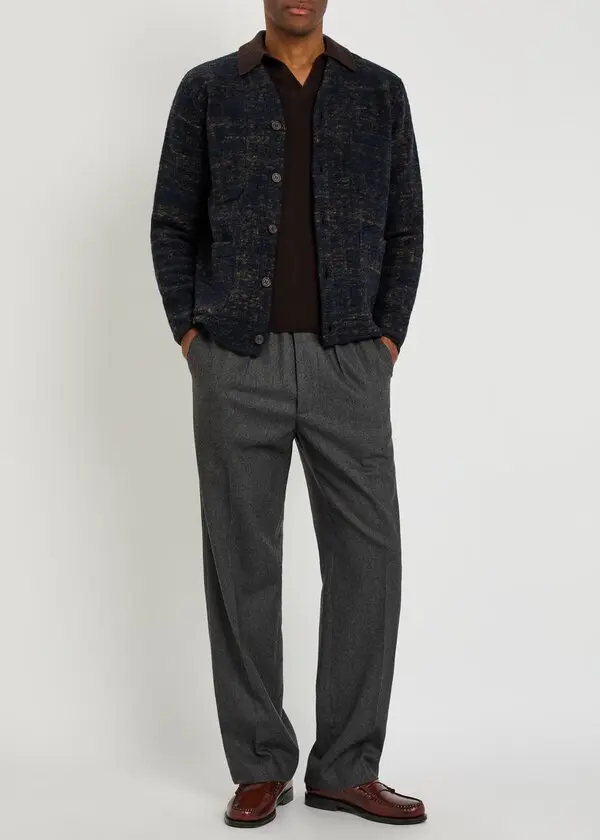 Universal Works Wool-blend Cardigan