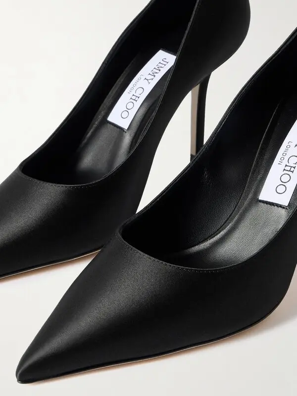 JIMMY CHOO Love 85 Satin Pumps