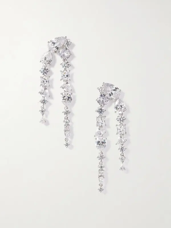 Completedworks Corus Recycled Cubic Zirconia Earrings - Silver