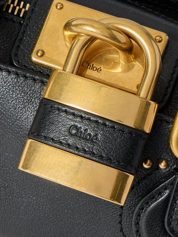 Chloé Paddington Embellished Leather Tote - Black
