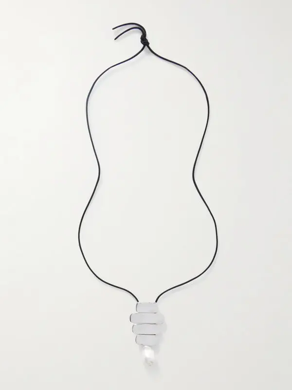 Agmes Baroque Ilona Necklace - Silver