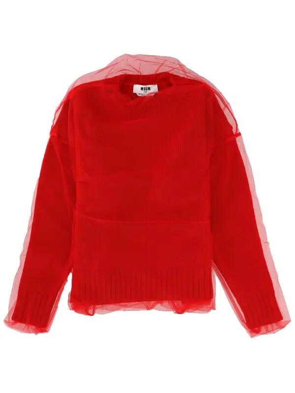 MSGM Merino Wool Sweater