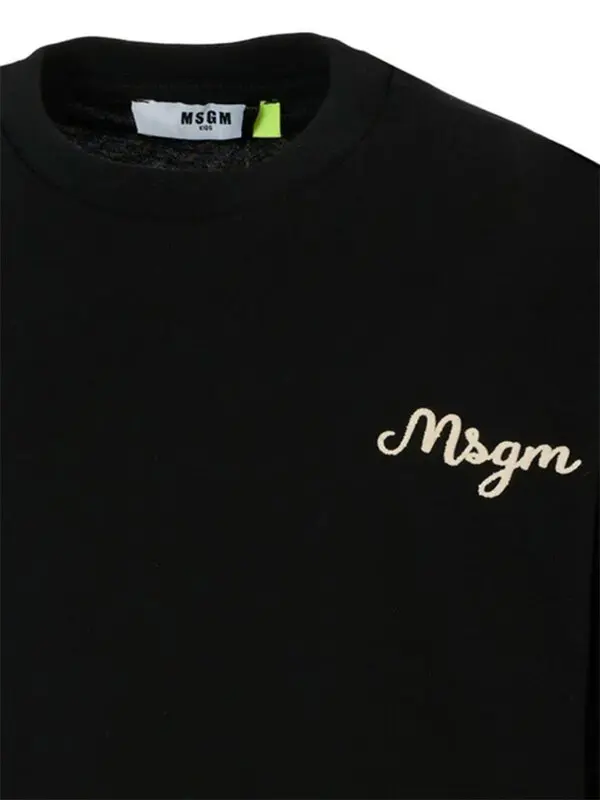 MSGM T-shirt With Logo - Black