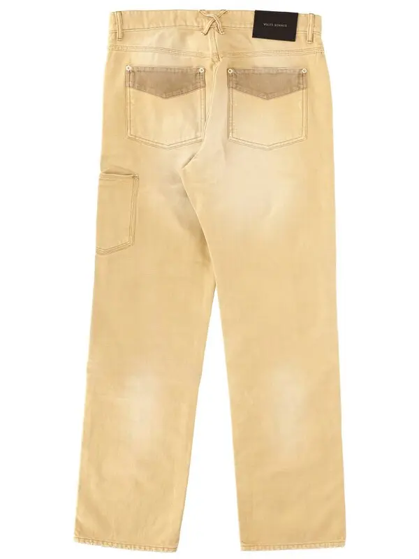 WALES BONNER Sierra Jeans - Brown