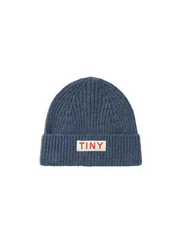 TINYCOTTONS Ribbed Beanie - Blue