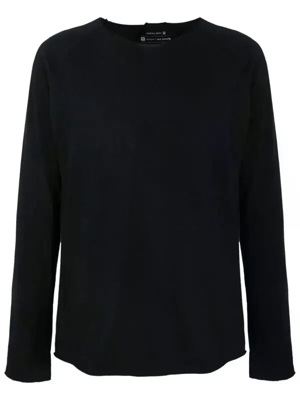 OSKLEN Raw-cut Long-sleeve T-shirt