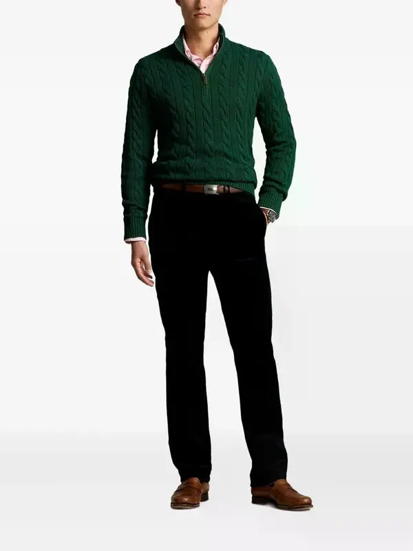Polo Ralph Lauren Cable-knit Zip Sweater
