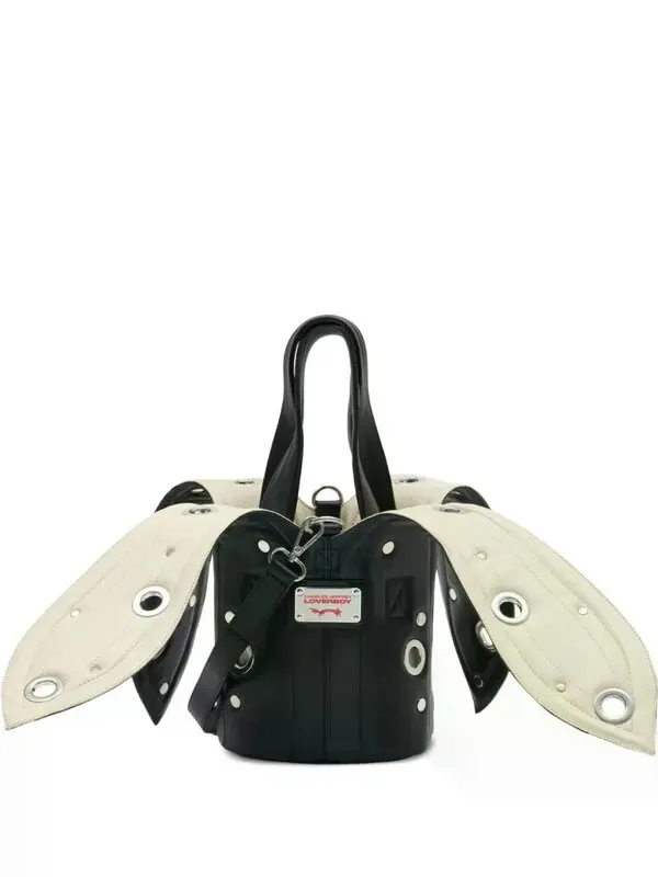 CHARLES JEFFREY Eyelet-detail Tote Bag