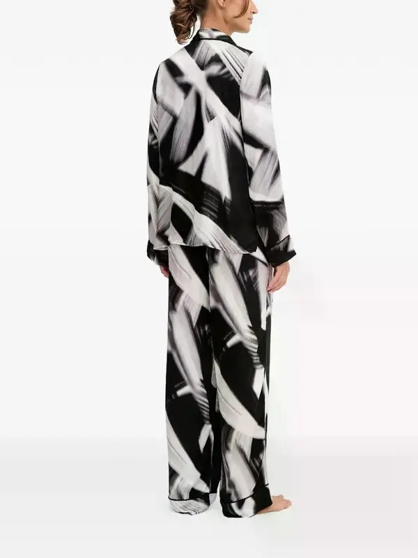 Dkny Abstract Print Pajama Set