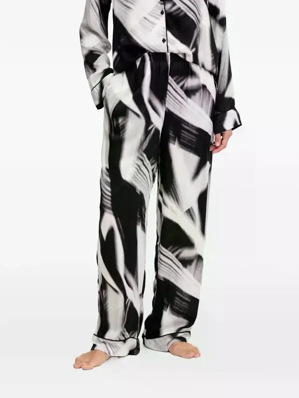 Dkny Abstract Print Pajama Set