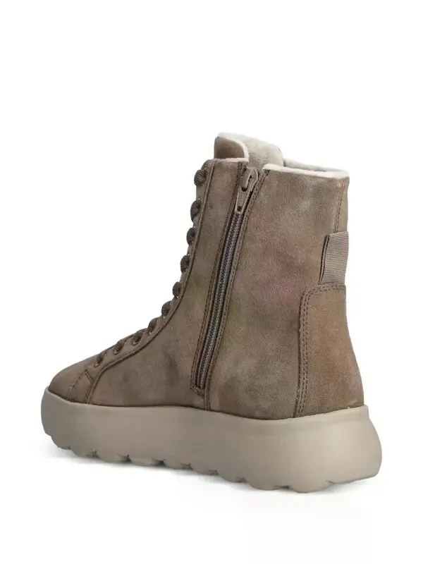 Geox Spherica Ec Lace-up Zip Boots