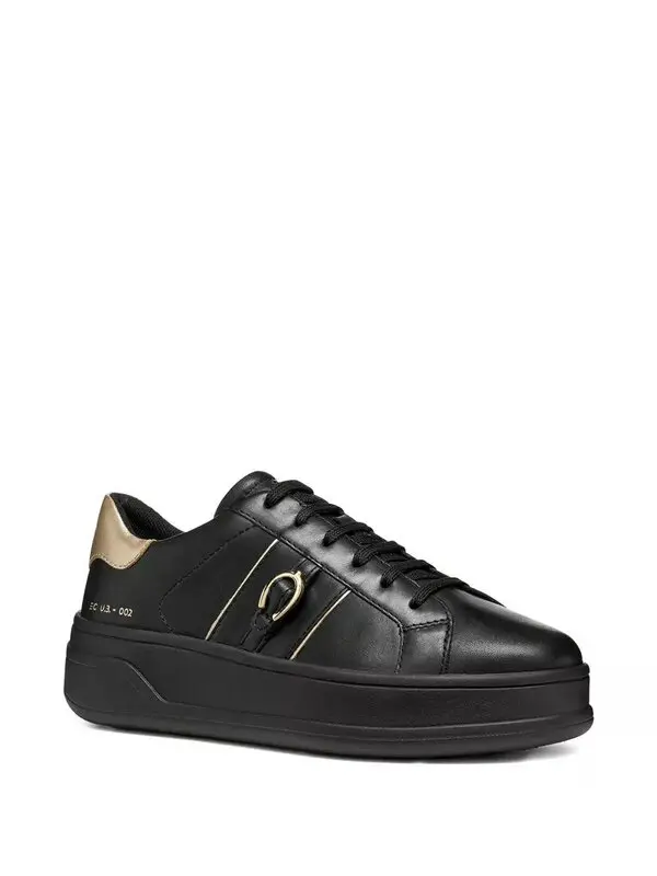 Geox Spherica Trainers With Striped Detail