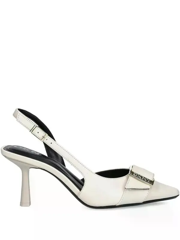 Dkny Buckle-detail Slingback Pumps
