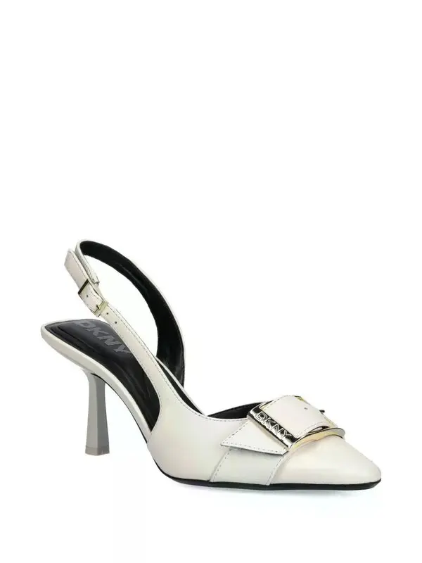 Dkny Buckle-detail Slingback Pumps