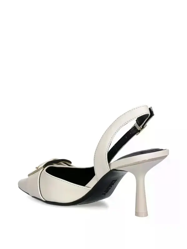Dkny Buckle-detail Slingback Pumps