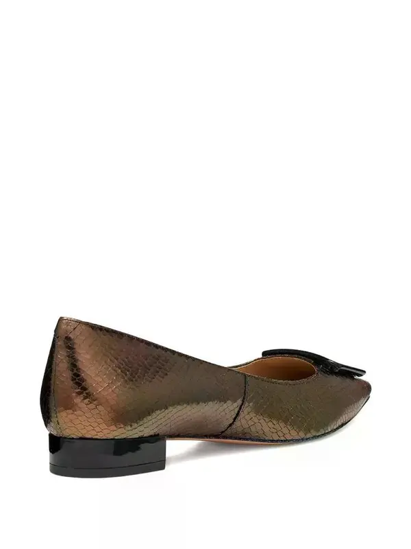 Geox Giselda15 Buckle Ballet Flats