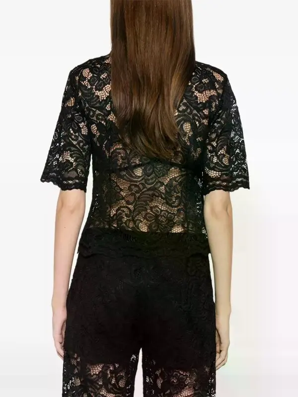 AXEL 113 Shirt With Lace Detail