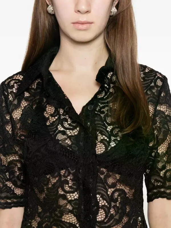 AXEL 113 Shirt With Lace Detail