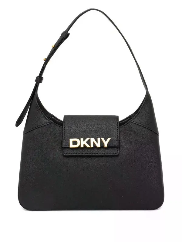 Dkny Logo-detail Shoulder Bag - Black