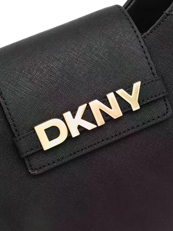 Dkny Logo-detail Shoulder Bag - Black