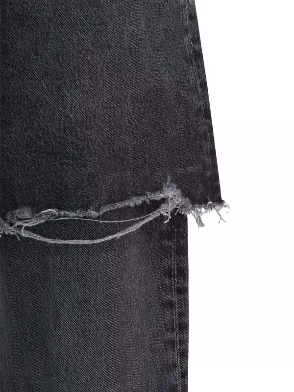 AGOLDE Ripped Five-pocket Jeans