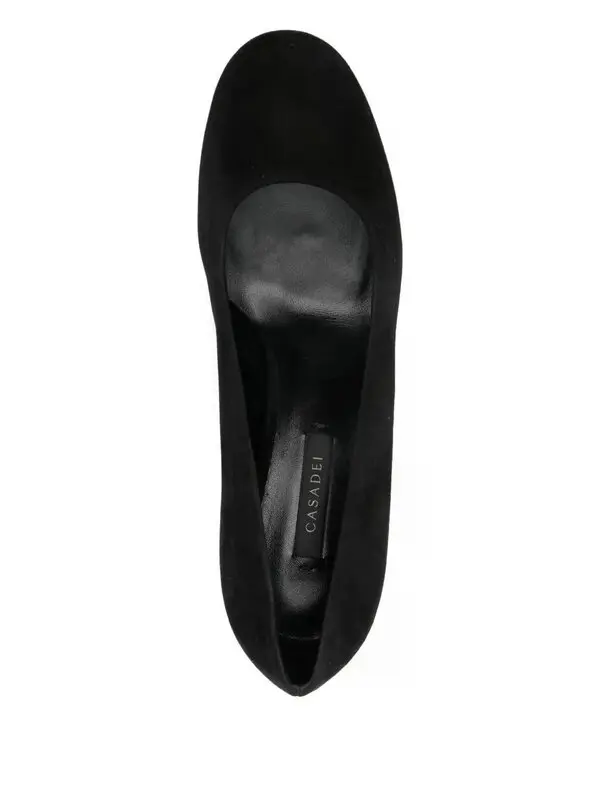 Casadei 55mm Round-toe Pumps