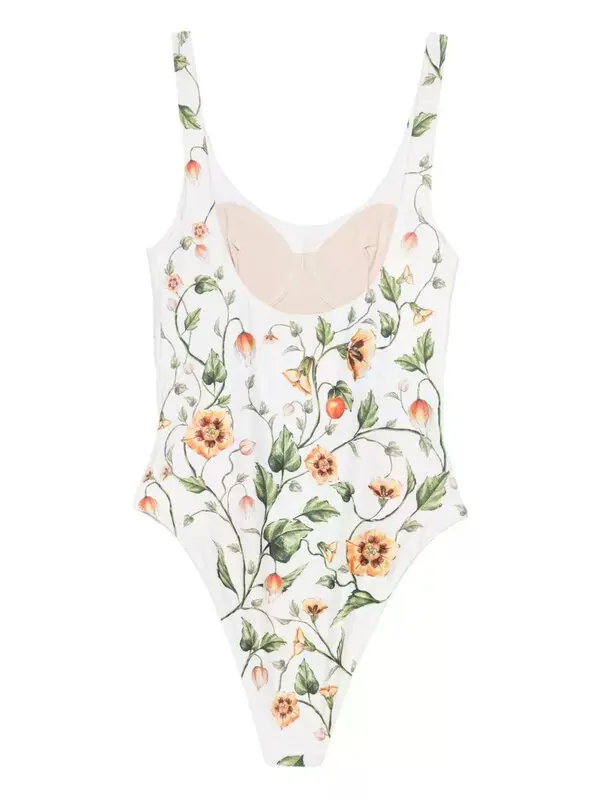 Agua Bendita Gema Uchuva Floral Swimsuit