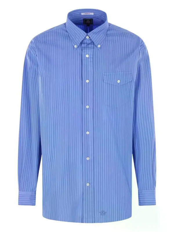 J.PRESS Striped Pocket Shirt