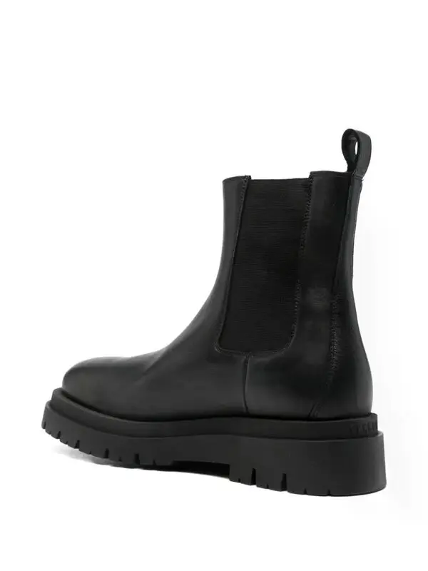 SUMMERY COPENHAGEN Platform Leather Boots