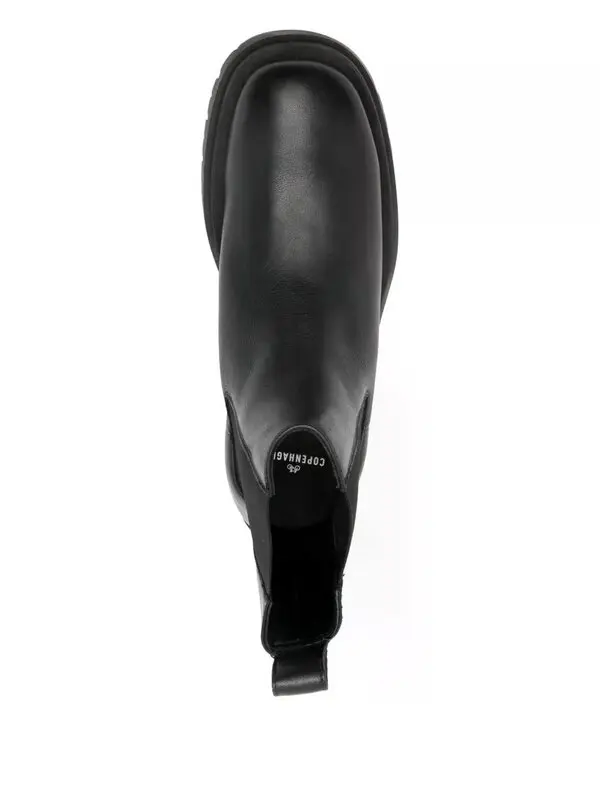 SUMMERY COPENHAGEN Platform Leather Boots